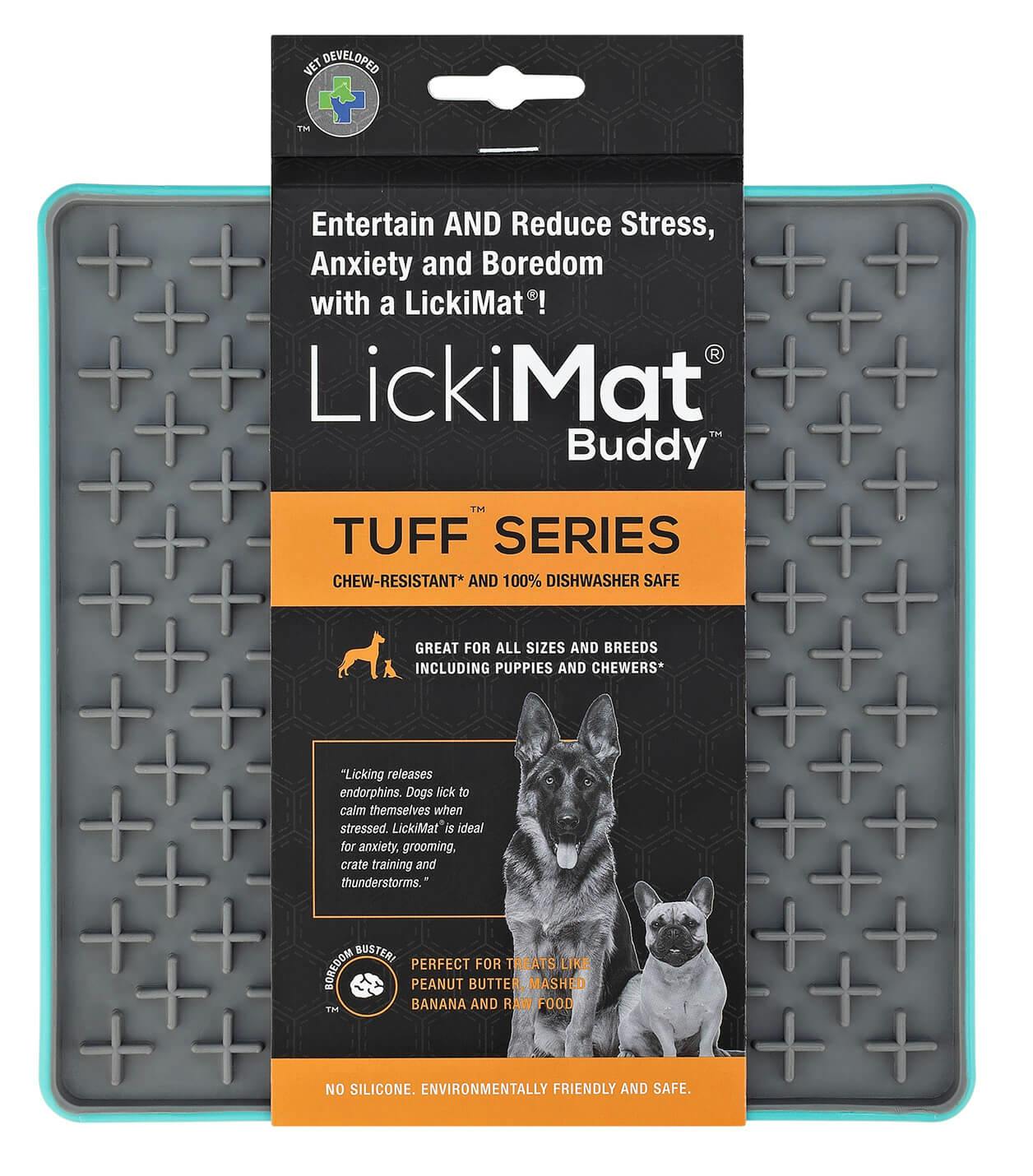 LickiMat Tuff Series Buddy | Extra Tuff Boredom Buster