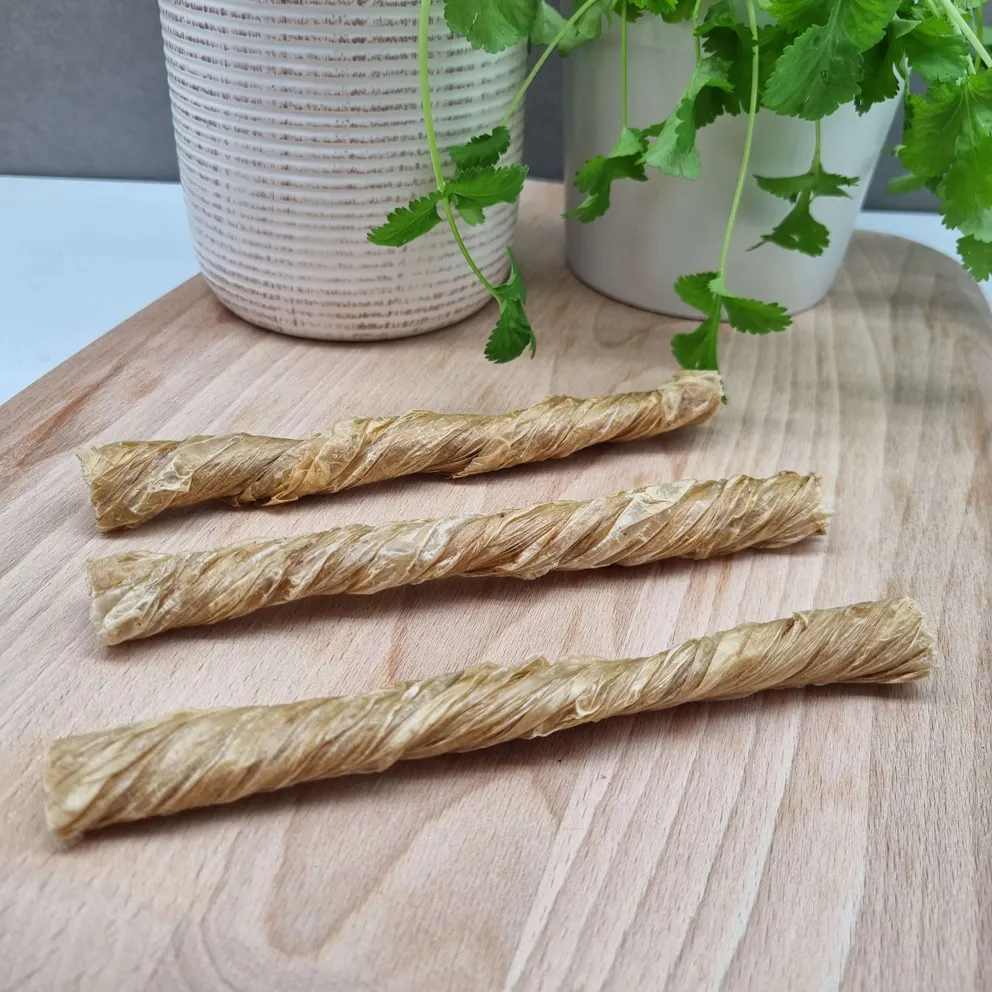 Beef Bladder Twists | 100% Natural Dog Treats