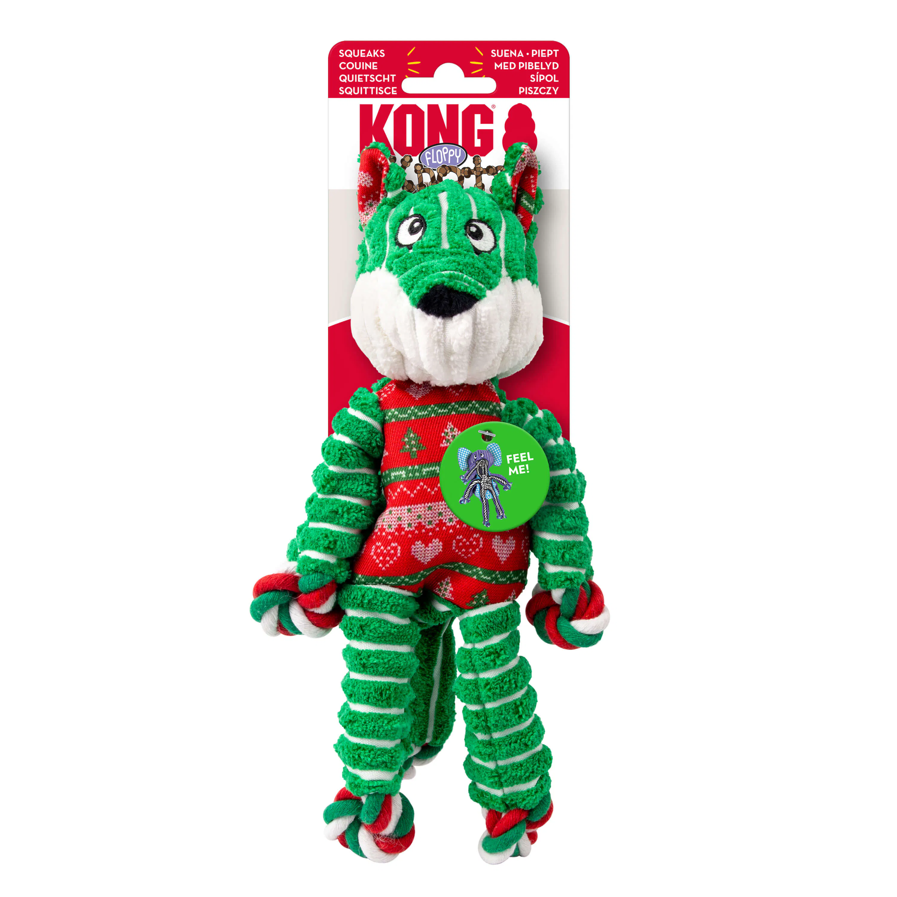 KONG Holiday Floppy Knots | Proper Natural Treats & Chews